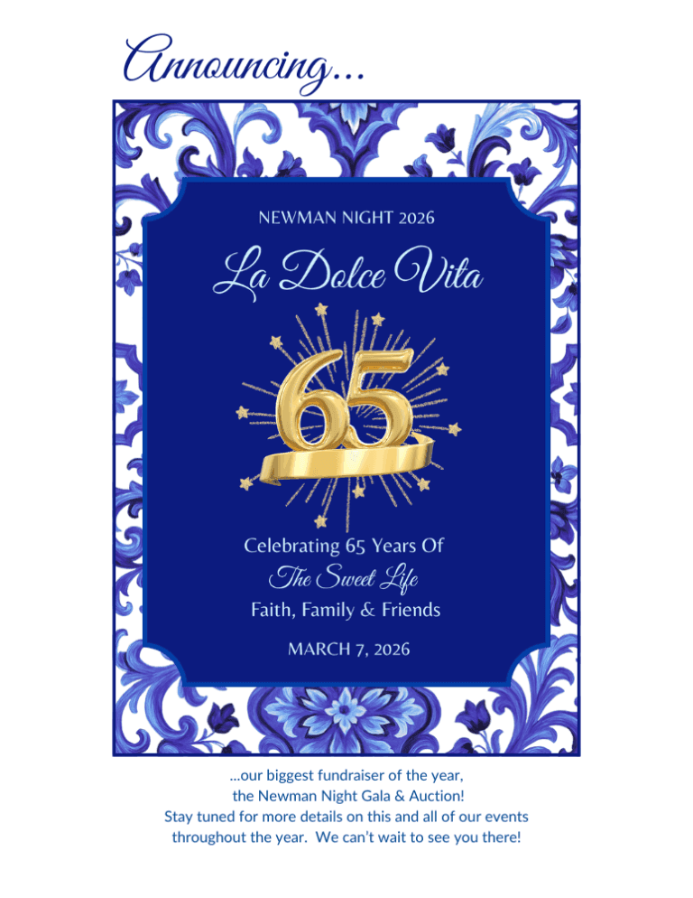 Newman Night 2026 | Cardinal Newman High School